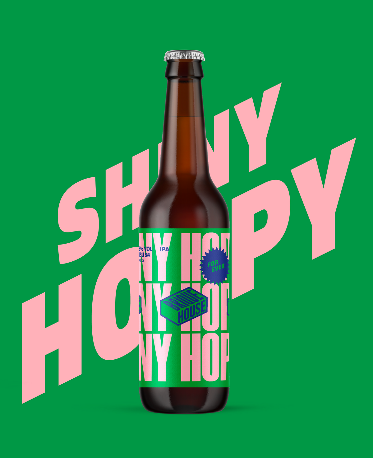 SHINY HOPPY - 33cl - Brique House - bière IPA | briquehouse.shop