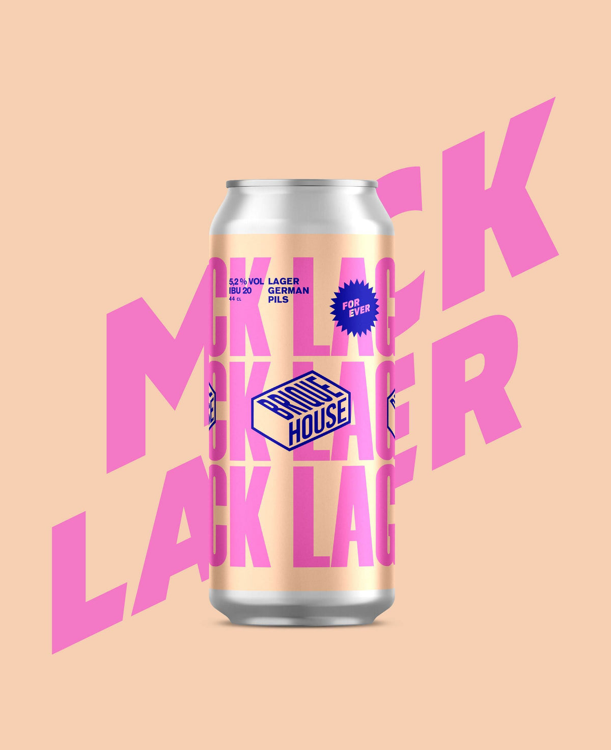MICK LAGER - can de 44cl - Brique House - Lager blonde | briquehouse.shop
